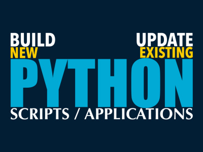 Built python scripts and applications as required | Upwork