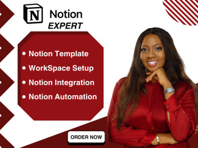Notion template and notion workspace Setup & Automation | Upwork