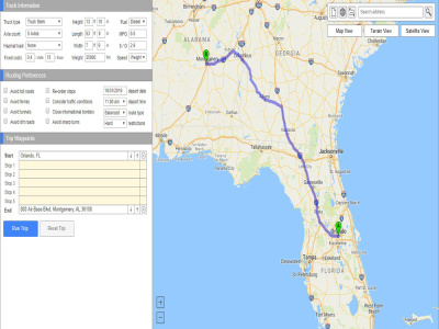 Truck dispatching Route Map in 20 minutes | Upwork