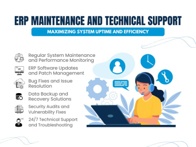 ERP Maintenance Technical Support ERP Updates System Monitoring ...