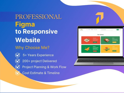 Figma to Responsive Website | Pixel-Perfect HTML | CSS | JavaScript | Upwork