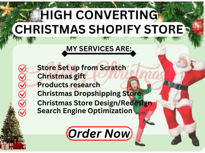 A fantastic Christmas Shopify store | Upwork
