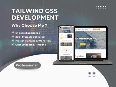 Expert front end using Tailwind CSS | Tailwind CSS Developer | Tailwind ...