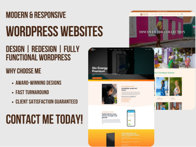 Responsive Business WordPress website using Elementor | Upwork