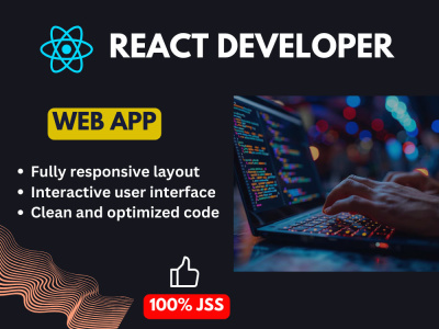 Web app | React developer | React JS | Next JS | Upwork