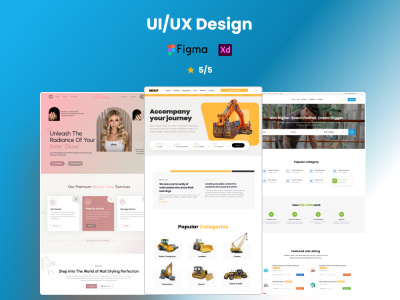 Customized UI/UX design | UI Design | Wireframing | UX Prototyping ...