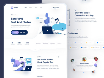 Secure VPN Solution | Custom Server | Custom Admin Panel | VPN Web App ...