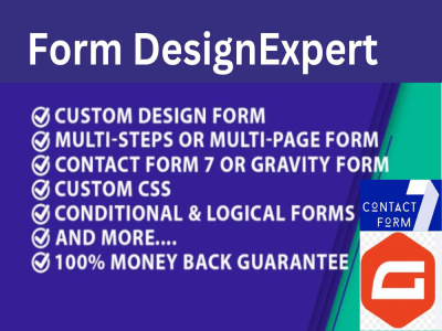 Customized gravity forms, contact form 7, wpforms | Upwork