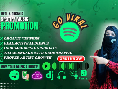 Spotify Music Viral Promotion And Followers| Music Promotion | Upwork