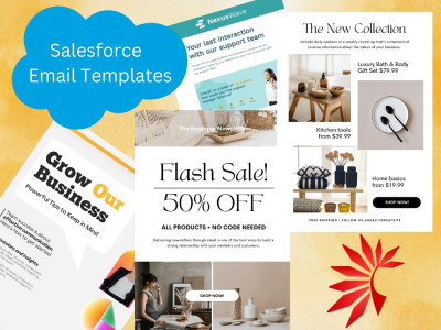 Attractive customized Salesforce email templates | Upwork