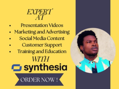 Synthesia AI Video Creation And Editing || Synthesia AI Virtual ...