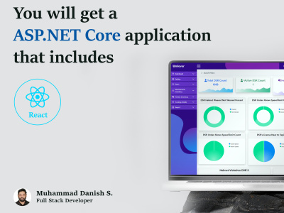 ASP.NET Core application integrated with a React frontend | Upwork