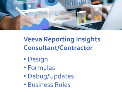 Support for designing or debugging your Veeva Reports (RIMS/QMS) | Upwork