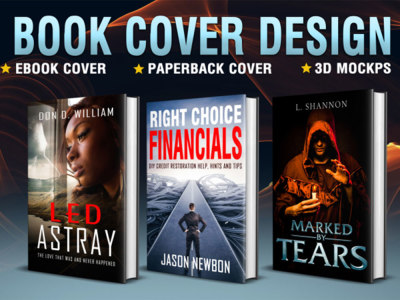 Professional Book Cover design, Amazon KDP and E-book cover design | Upwork