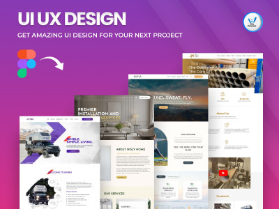 Website Landing Page UI UX design in Figma | Figma to Code | Upwork
