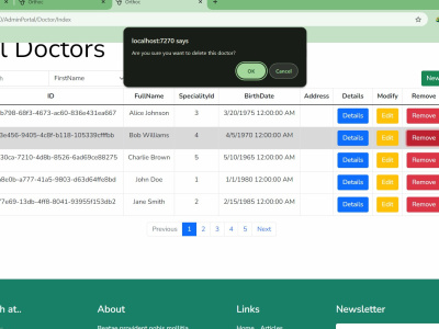 Scalable web application using .NET for the backend. | Upwork