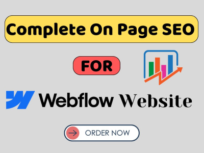 Complete On page SEO Optimization for Webflow Website | Upwork