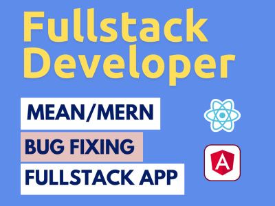 A fullstack application with NodeJS, ReactJS/AngularJS with MongoDB | Upwork