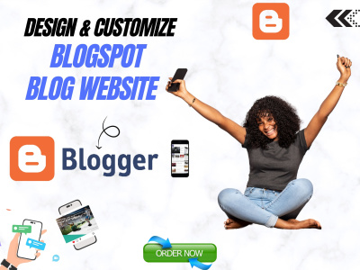 Responsive Blog Website Design & Customization on BlogSpot Google ...