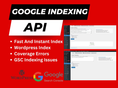 Fast instant google indexing api for wordpress fix GSC coverage errors | Upwork