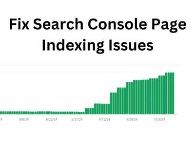 Solve Page Indexing Issues, Fix Google Search Console Errors | Upwork