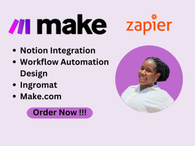 Workflow Automation Integration using Zapier and Make.com | Upwork