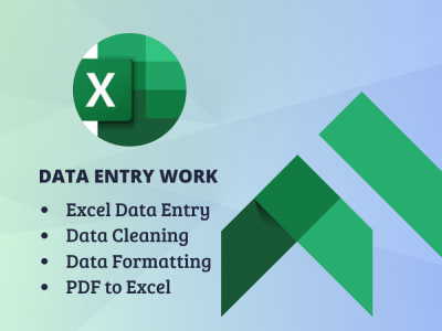 Excel data entry services | Upwork