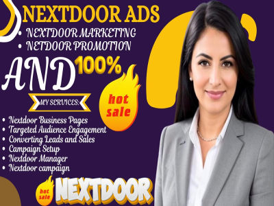 Create highly converting nextdoor ads, nextdoor manager, nextdoor campaign | Upwork
