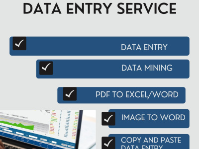 Accurate Data Entry Expert for Seamless Spreadsheet & Database Management. | Upwork