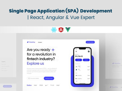 Single Page Application (SPA) Development | React, Angular & Vue Expert ...