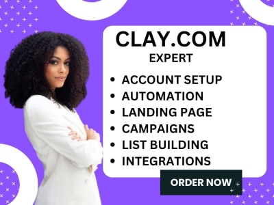 Clay.com and lead building, Clay.com marketing expert, Clay.com | Upwork