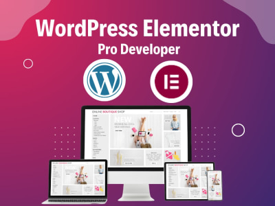 A custom WordPress website using Elementor | Elementor Pro | Upwork