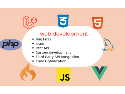 A custom web development for your laravel and vue web application | Upwork