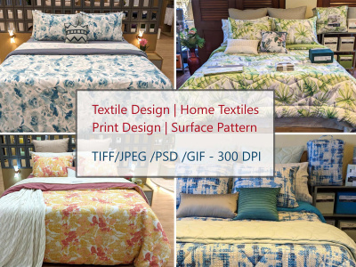 A high quality, seamless, beautiful textile print repeat pattern | Upwork