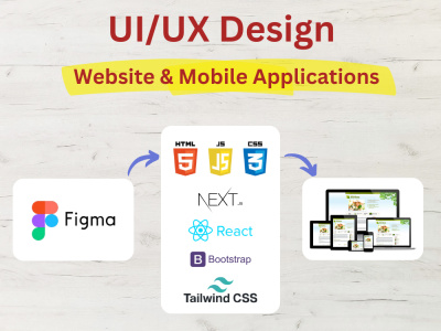 Professional UI/UX Design + Code for Websites, Mobile Apps | Upwork