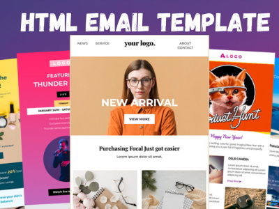 Professional HTML email template or newsletter | Upwork