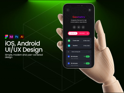 Professional App UI/UX Design | Figma, Adobe XD [APP DESIGNER] | Upwork