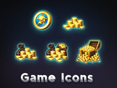 TOP-QUALITY Game Item Icons Props and Assets for Mobile and Online ...