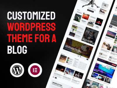 A customized WordPress Theme for a Blog | Upwork