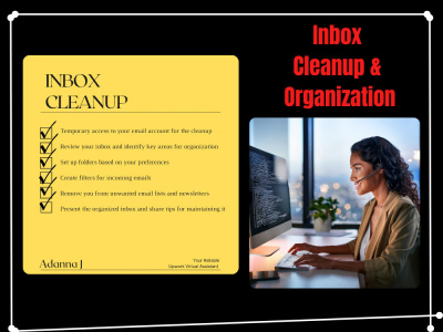 An organized and clutter-free inbox for a user-friendly experience! | Upwork