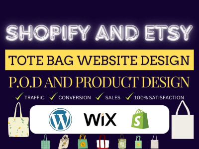 A well design and high converting bag luggage tote bag shopify store ...
