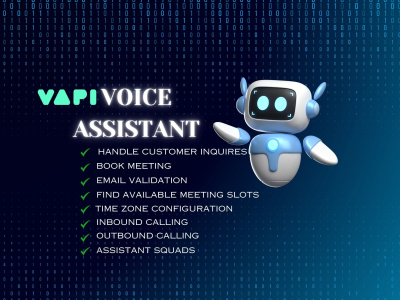 AI Vapi Voice Assistant Built with n8n & Make.com to Automate your Tasks. | Upwork