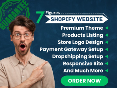 Fully editable and responsive shopify store + store speed optimization | Upwork