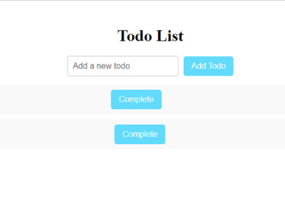 A Single Page Application using React | Upwork