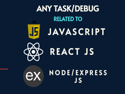 Javascript, express, react and MERN related any task solved | Upwork