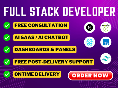 A full stack developer in reactjs nextjs nodejs | Upwork