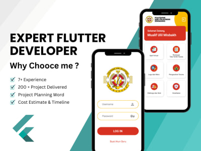 Professional hybrid mobile app (Android/iOS) using react native Or Flutter | Upwork