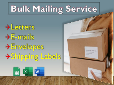 Perfect Mailings for Bulk Letters, Envelopes, E-mails & Shipping Labels ...