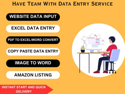 Professional Data Entry Services | Upwork