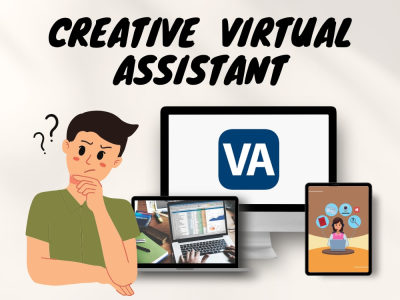 Creative virtual assistant social media, personal assistant, personal ...